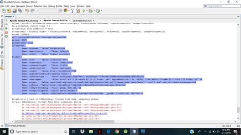 java getting error in uploading multiple images using multipart