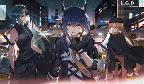 Anime Arknights Anime Girls Hoshiguma Arknights Swire Arknights
