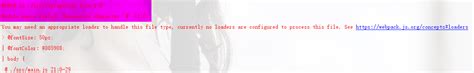 module parse failed unexpected character ‘ 1 0 debugah