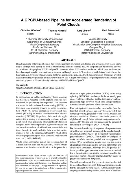 pdf a gpgpu based pipeline for accelerated rendering of