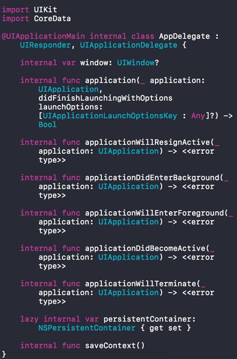 creating a new ios project using core data and i cannot find the