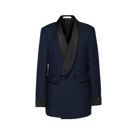 Double Breasted Shawl Collar Tuxedo Jacket Umit Benan