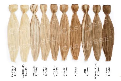 From Ash To Strawberry The Ultimate Blonde Hair Color Chart Artofit