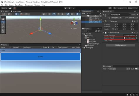 ui toolkitを導入して効率よくuiを構築する unity for pro