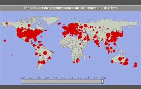 the warnings slammer map cyber war frontline pbs