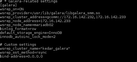mariadb cluster with haproxy ubuntu infrastructure advisory