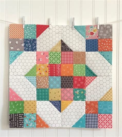 Bee In My Bonnet Vintage Block Along Week 29 Crossroads Block