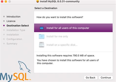 how to install mysql on macos mysqlcode