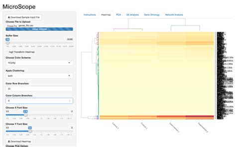 microscope rna seq software analysis suite for gene