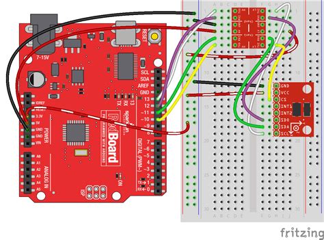 Adxl345 Hookup Guide Sparkfun Learn