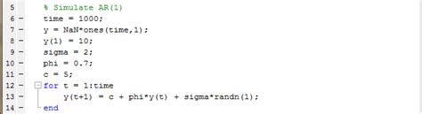 ordinary least squares — matlab boot camp