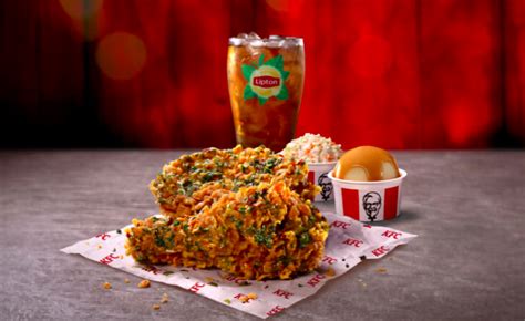 Check Out Kfcs All New Zesty Crunch Thats Coated With A Tangy
