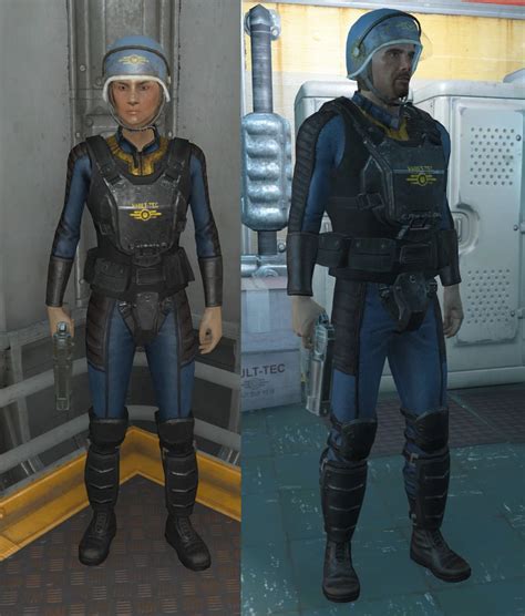 Vault Tec Security Armor Replacement At Fallout 4 Nexus Mods And