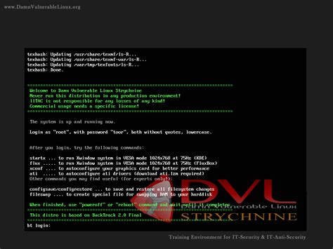 löcheriges linux damn vulnerable linux ist hackers spielwiese golem de