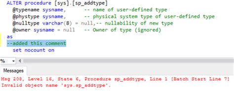 sql server master database objects