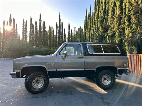 1986 Chevrolet Blazer K5 Silverado 4x4 [rust Free] For Sale