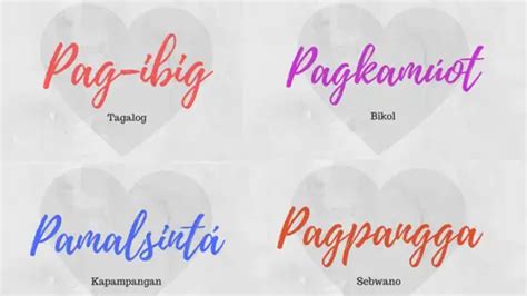 Pangasinense Tagalog Love Quotes Filipino Words Uncom