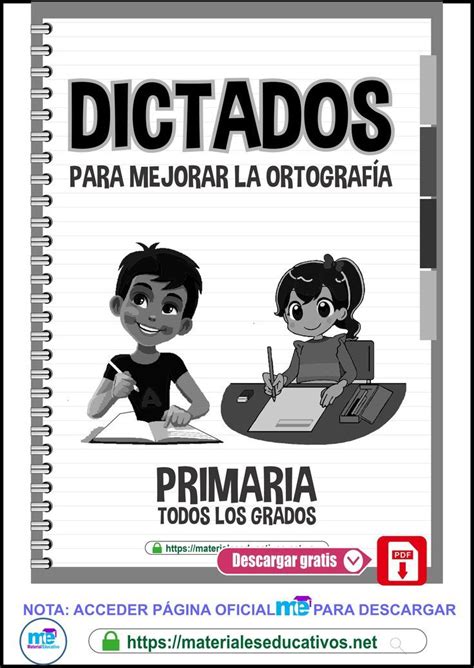 Dictados Para Mejorar La OrtografÍa En Primaria En 2022 Material