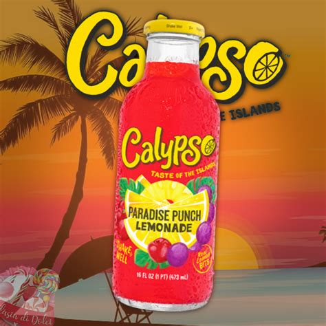 Calypso Paradise Punch Lemonade 473ml Fantasia Di Dolci