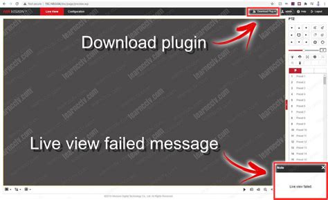hikvision live view failed solved learn