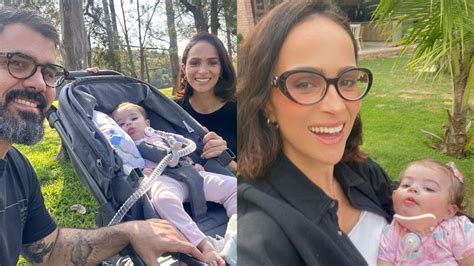 Esposa De Juliano Cazarré Celebra Evolução Na Saúde Da Filha “liberdade”