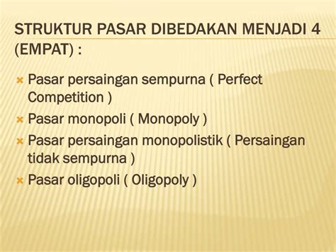 Ppt Struktur Pasar Market Structure Powerpoint Presentation Free