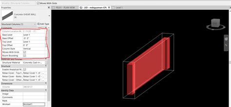 solved structural column constraints autodesk community