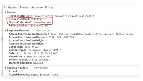 cakephp angular 2 not sending authorization header using jwt