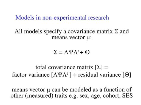ppt some multivariate techniques principal components analysis pca