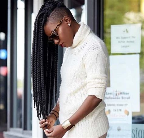 40 Exotic Braided Hairstyles With Shaved Sides 2024 Trends