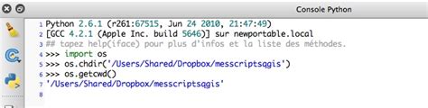 pyqgis comment créer un répertoire de travail mobile avec les