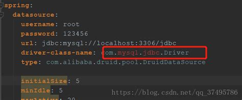 springboot启动报错：failed to bind properties under spring datasource to