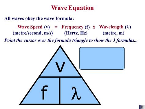Frequency Formula Triangle