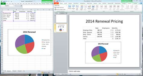 how to embed an excel spreadsheet into powerpoint steve