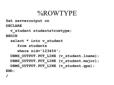 pl sql introduction and concepts