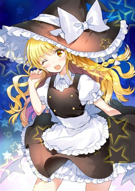 Safebooru 1girl D Apron Bangs Blonde Hair Blush Bow Braid Commentary
