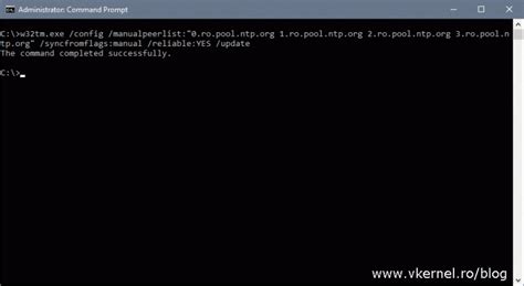configure dc to synchronize time with external ntp server