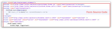 submit button not working on my embedded form