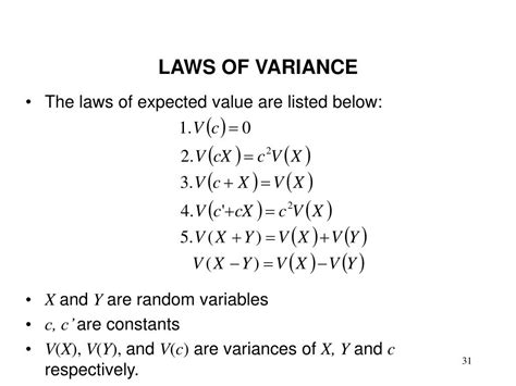 ppt lesson 8 random variables expected value and variance powerpoint