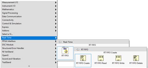 error code 2206 error message labview rt fifo does not exist ni