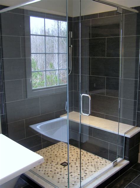 Frameless Showers Gallery Transitional Bathroom Raleigh By