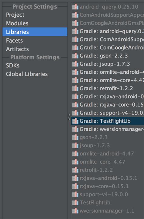 java how to avoid mirroring libraries in intellij idea using gradle