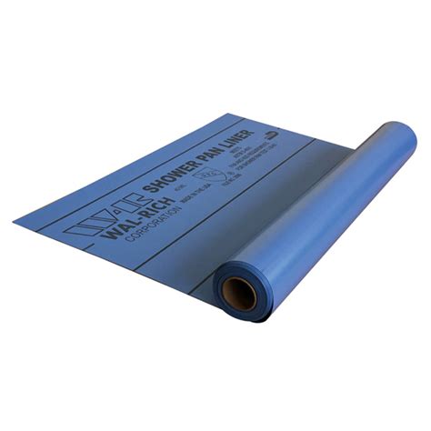 6 X 40 40 Mil Pvc Shower Pan Liner Wal Rich Corporation