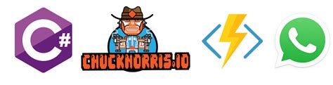 chuck norris jokes via whatsapp with c and azure