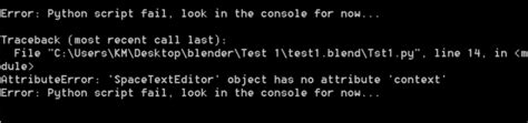 secuencias de comandos de python attributeerror el objeto