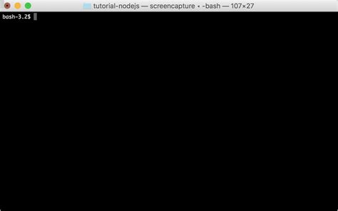 tutorial nodejs open source agenda