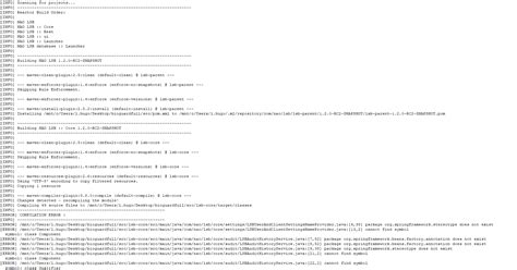 java another maven package doesn t exist from all