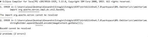 java error exporting eclipse plug in stack overflow