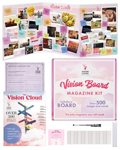 Buy Vision Board Magazine Kit Adult Mood Board And Scrapbook Supplies