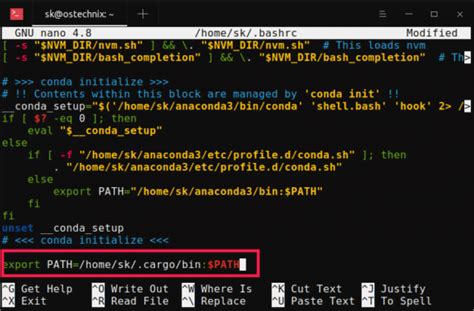 how to add a directory to path in linux ostechnix